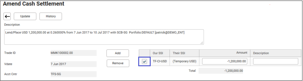 Cash Settlement | CS Lucas