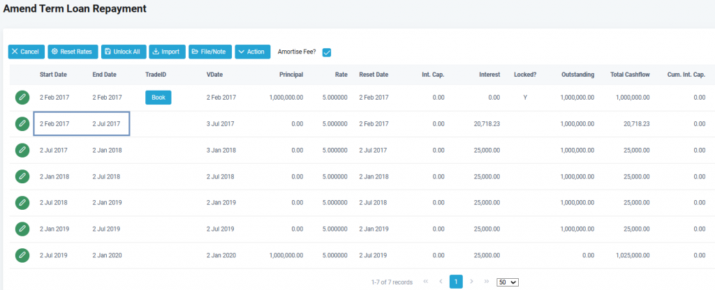 Stub Period Interest | CS Lucas
