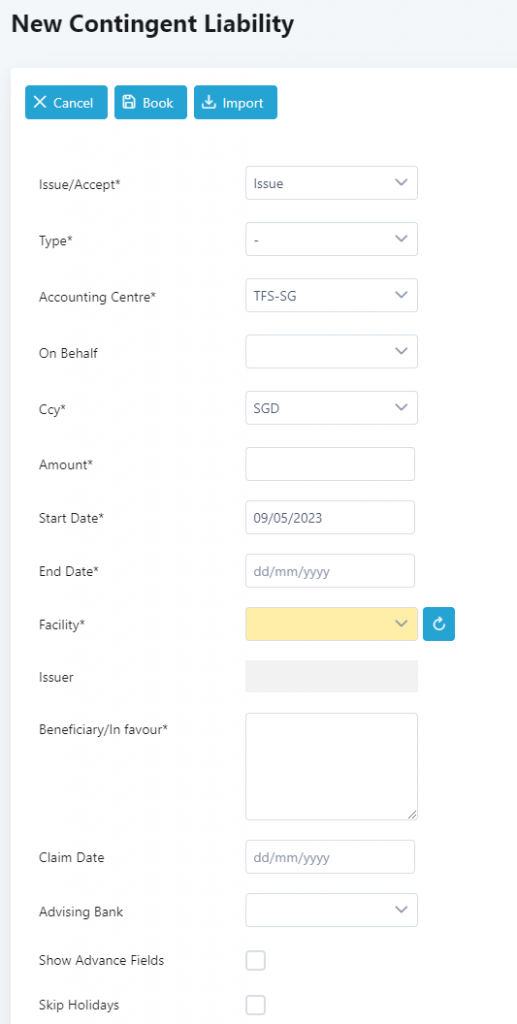 Create and Amend Contingent Liability | CS Lucas