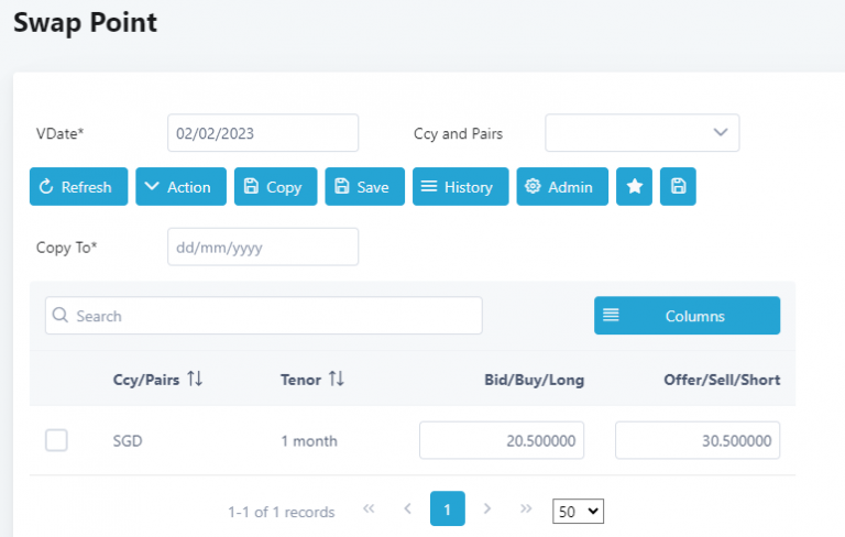 Creating and Maintaining Swap Points | CS Lucas