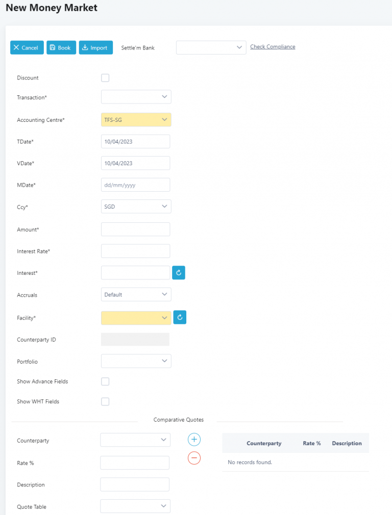 Money Market Creation | CS Lucas