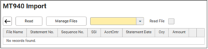 Manage MT940 Files | CS Lucas