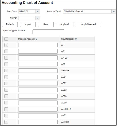 Chart of Accounting Mapping | CS Lucas